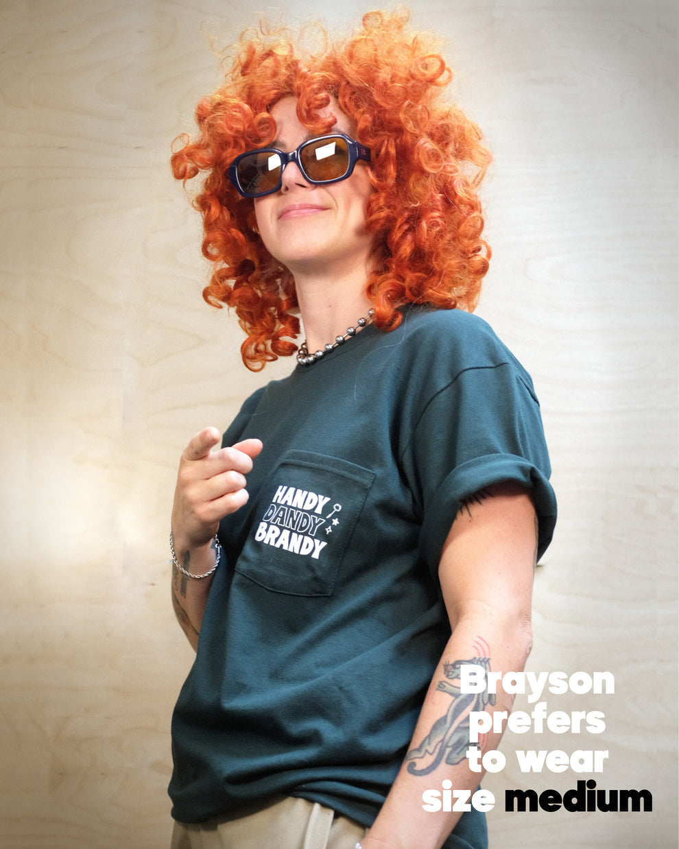 Handy Dandy Tee (GREEN) – handydandybrandy