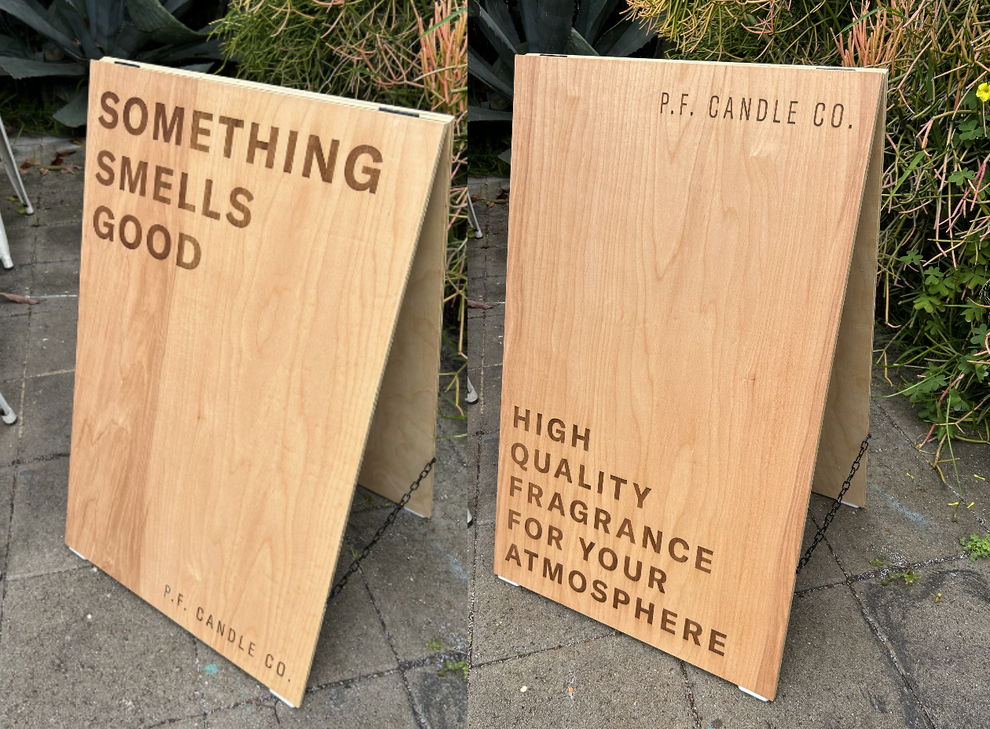 Custom A Frame Shop Sign (20x32) – handydandybrandy