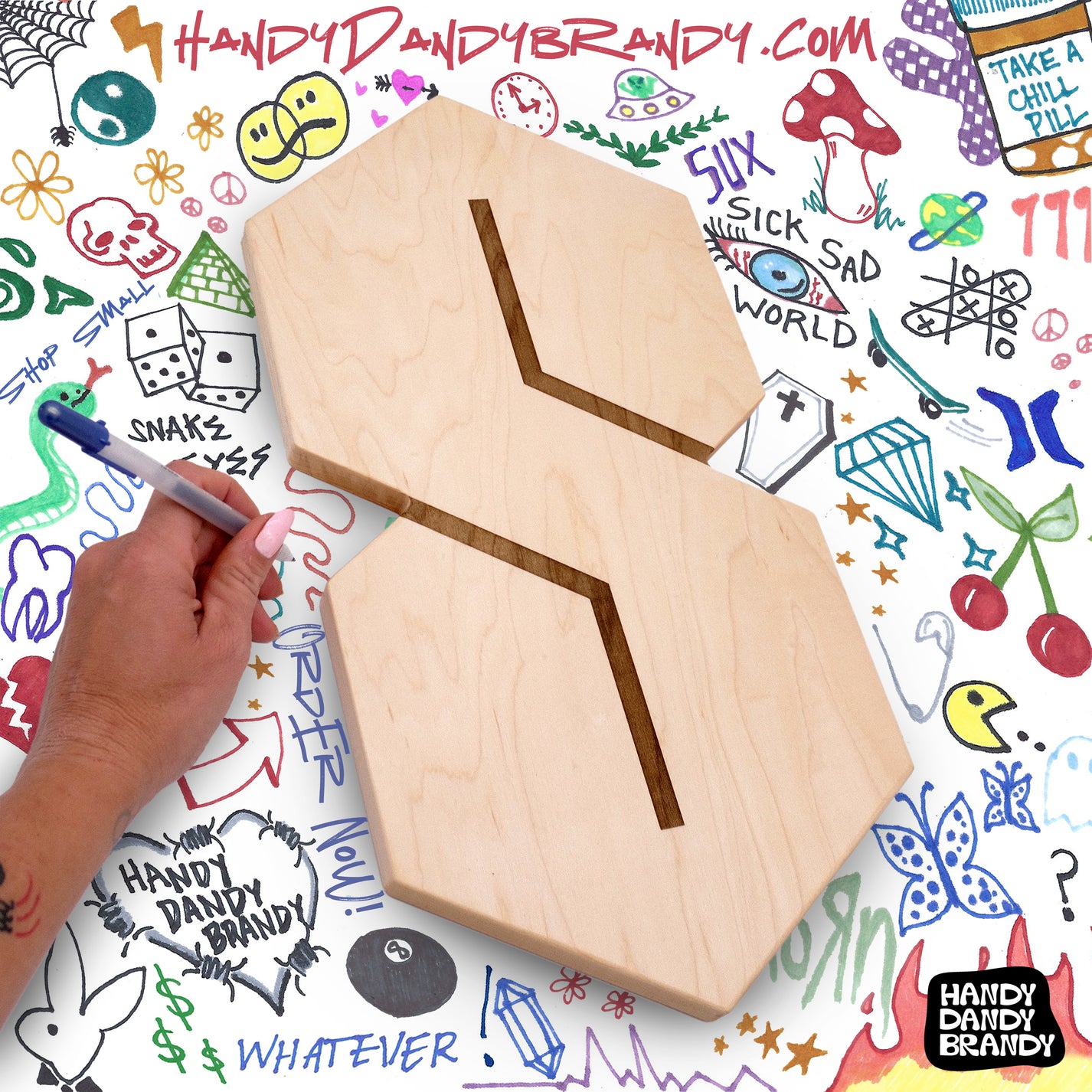 "S" Thing Cutting Board – handydandybrandy